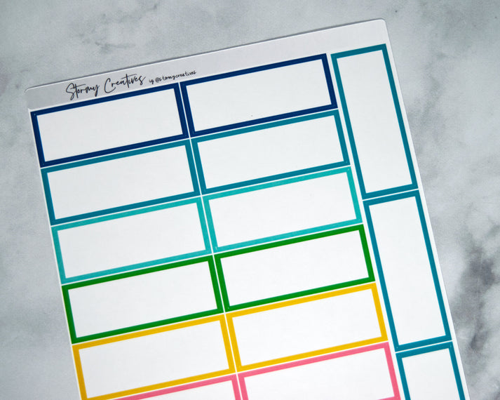 3 Hour Block Label for Simplified Planner – StormyCreatives