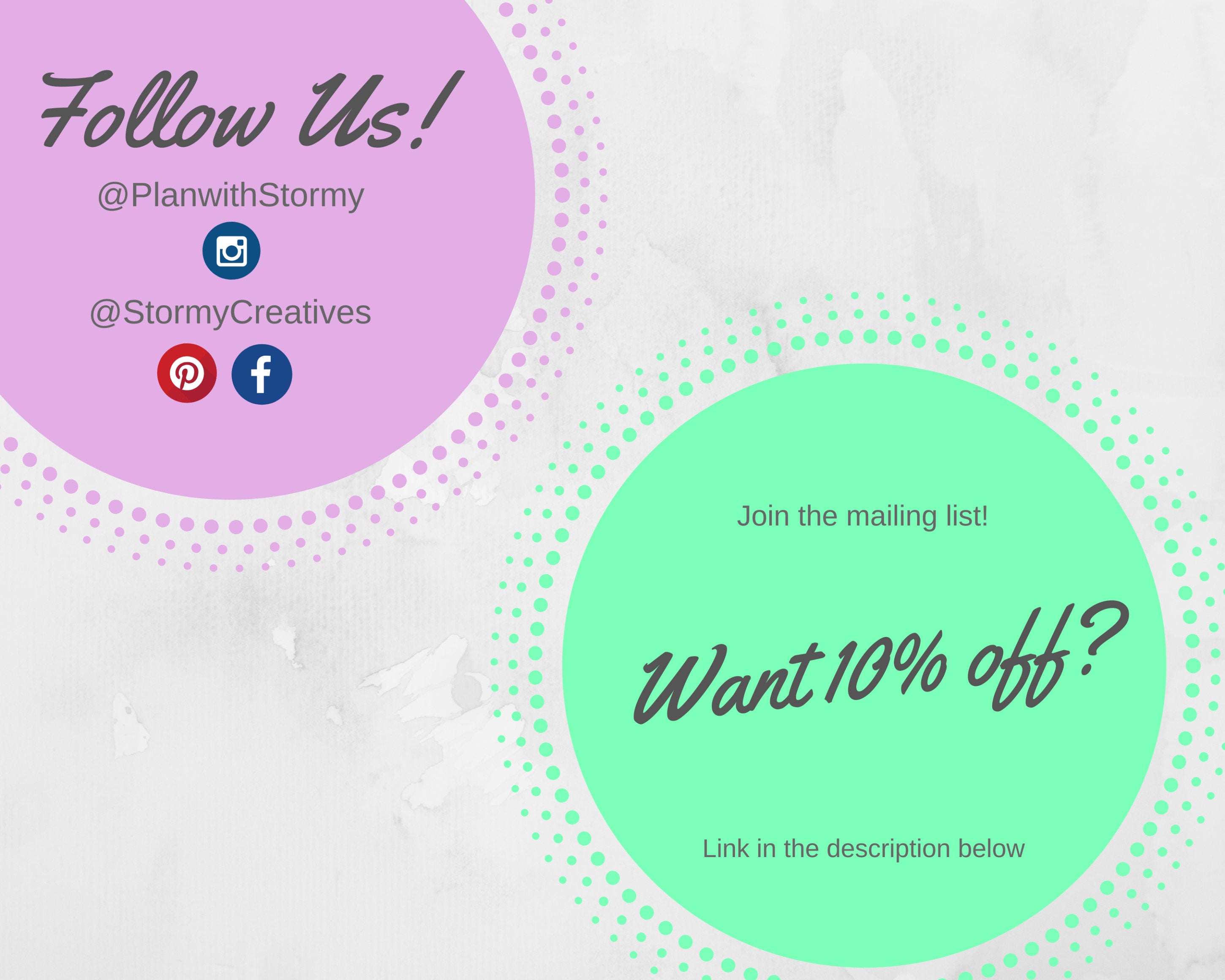 Small Mail, Email Dot Stickers – StormyCreatives